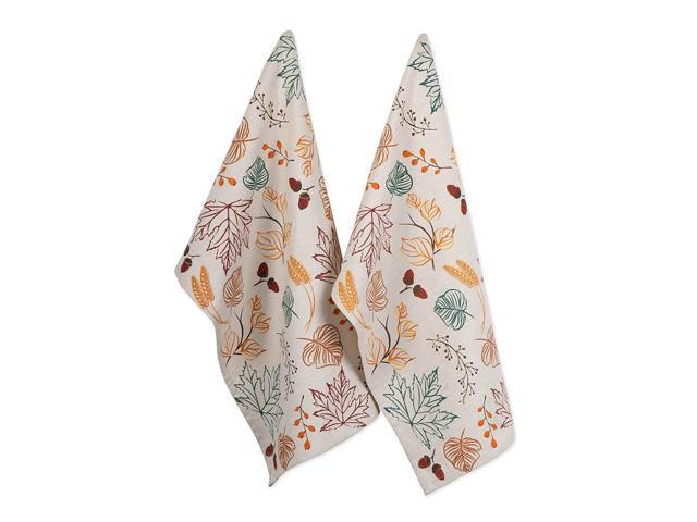 Click here for DII Autumn Leaves Printed Dishtowel(Set of 2) prices
