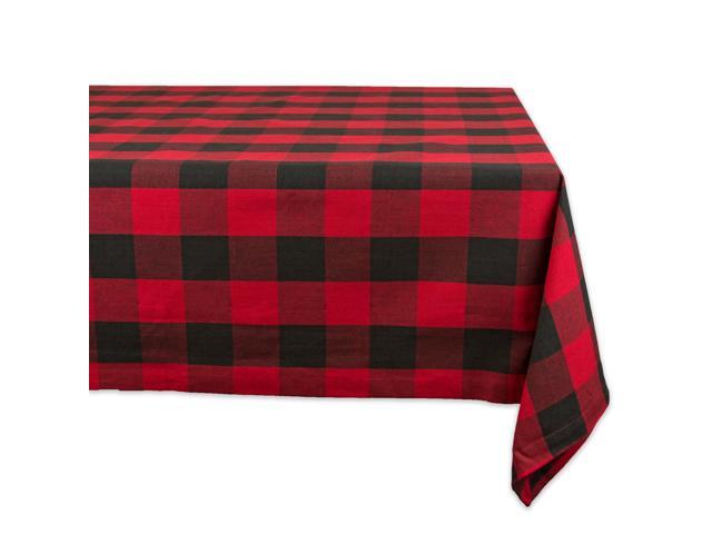 Click here for DII Red Buffalo Check Tablecloth prices