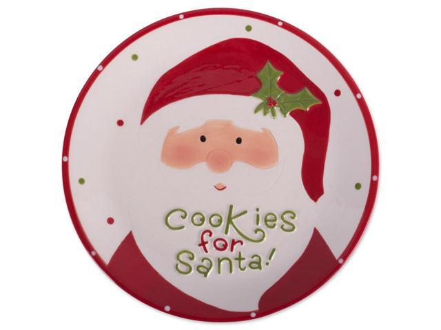 Click here for DII Ceramic Cookies For Santa Plate prices