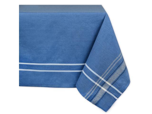 Click here for DII Blue French Chambray Tablecloth prices