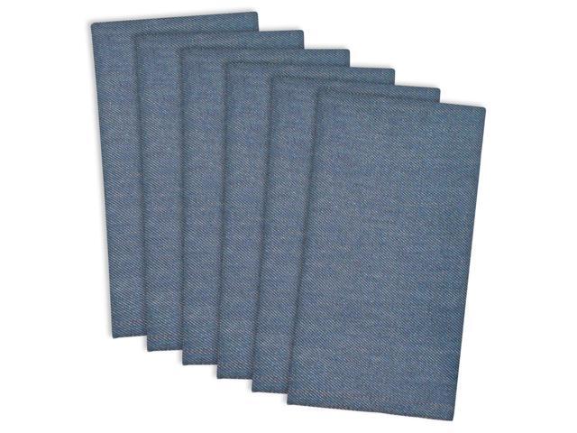 Click here for DII Denim Embroidered Jeans Napkin (Set of 6) prices