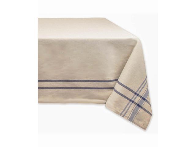 Click here for DII Nautical Blue French Stripe Tablecloth prices