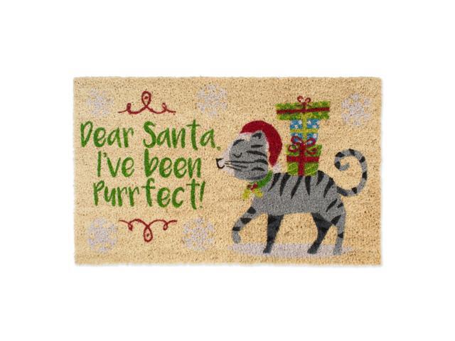 Click here for DII Dear Santa  Ive Been Purrfect Doormat prices