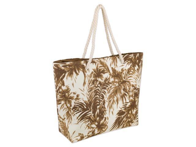 Click here for DII Palm Print Bag - Brown prices