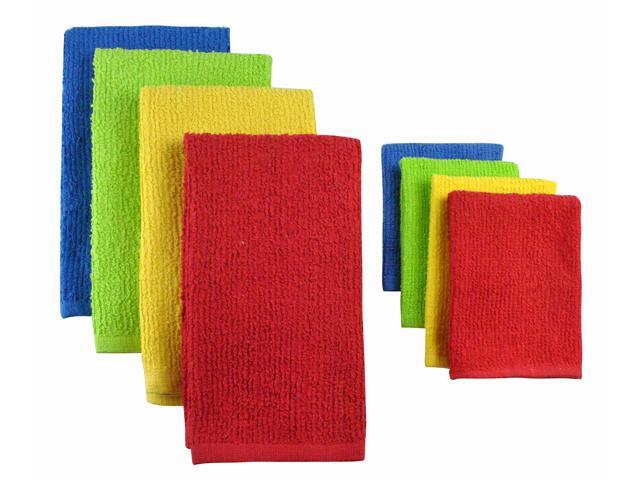 Click here for DII Assorted Primary Bar Mop Dishtowel & Dishcloth... prices