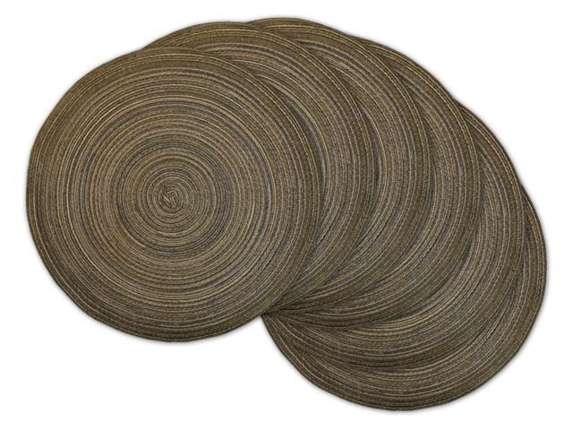 Click here for DII Variegated Brown Round Polypropylene Woven Pla... prices