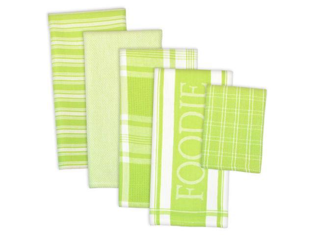 Click here for DII Assorted Lime Foodie Dishtowel And Dishcloth (... prices