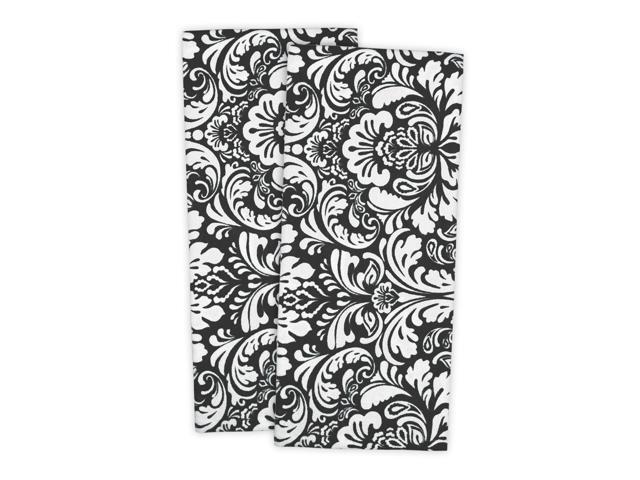 Click here for DII Black Damask Dishtowel (Set of 2) prices