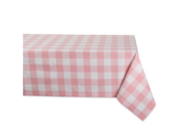 Click here for DII Pink Buffalo Check Tablecloth prices