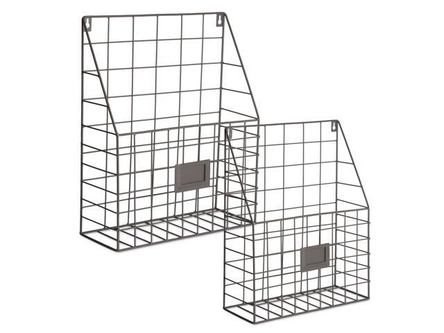 Click here for DII Farmhouse File Basket(Set of 2) Grey prices