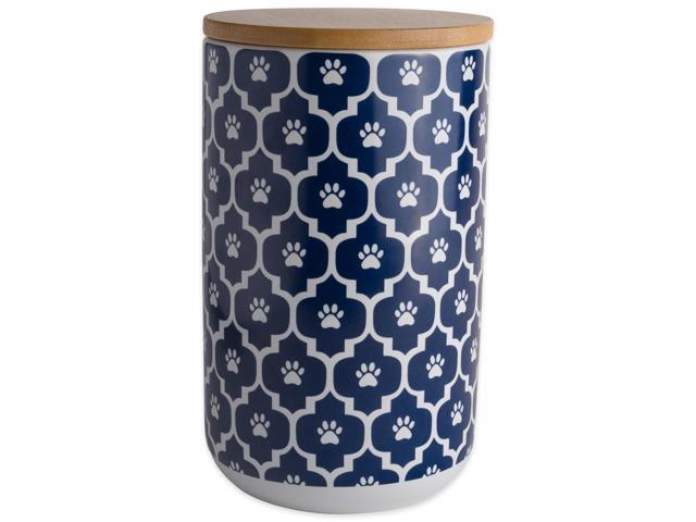 Click here for DII Nautical Blue Paw Lattice Print Ceramic Treat... prices