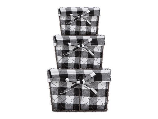 Click here for DII Assorted Vintage Grey Chicken Wire Black White... prices