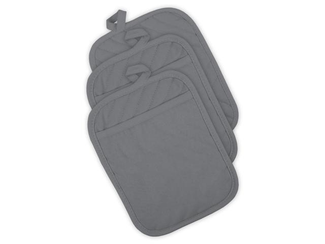 Click here for DII Gray Quilted Potholder (Set of 3) prices