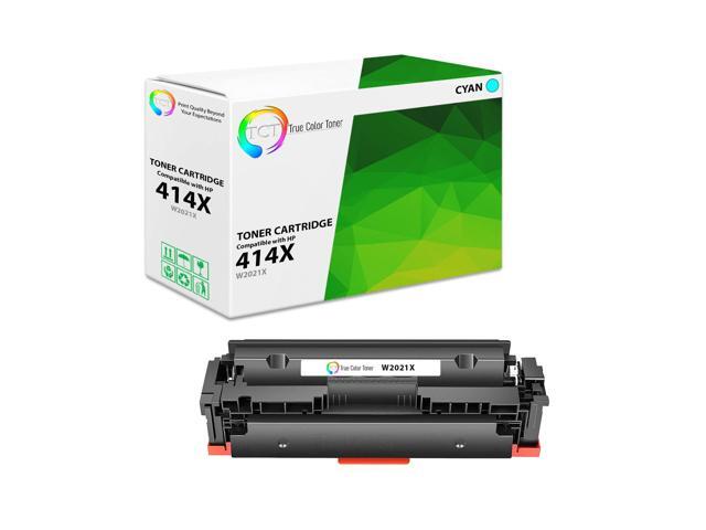 Click here for True Color Toner 414X Cyan Toner Cartridge - Premi... prices