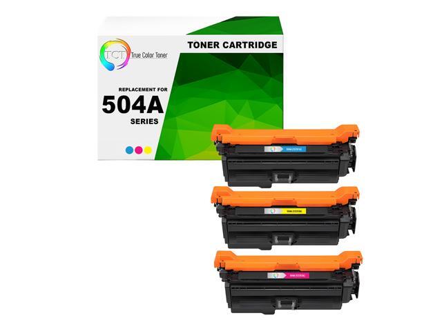 Click here for True Color Toner 504A Color Toner Cartridge 3 Pack... prices