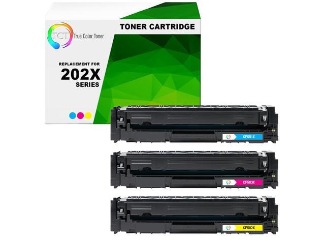 Click here for True Color Toner 202X Color Toner Cartridge 3 Pack... prices