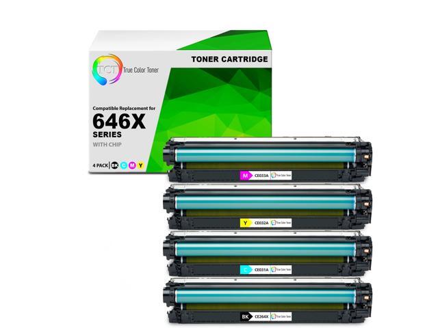 Click here for True Color Toner 646X 646A Toner Cartridge 4 Pack... prices