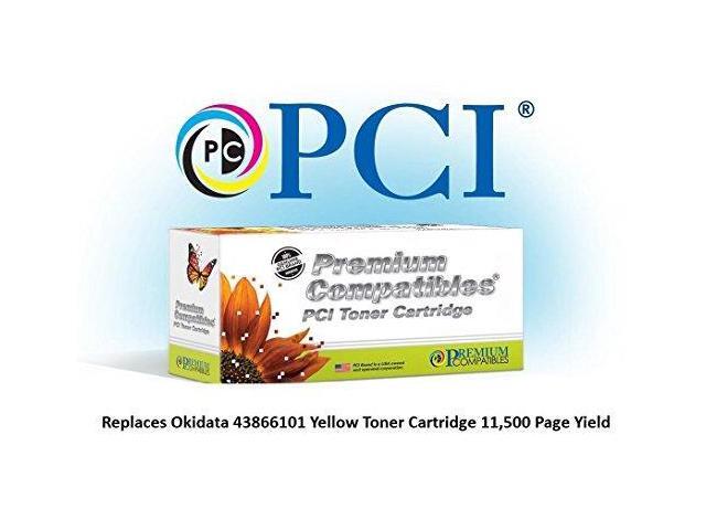 Click here for Pci Okidata 43866101 11.5K Yellow Laser Toner Cart... prices