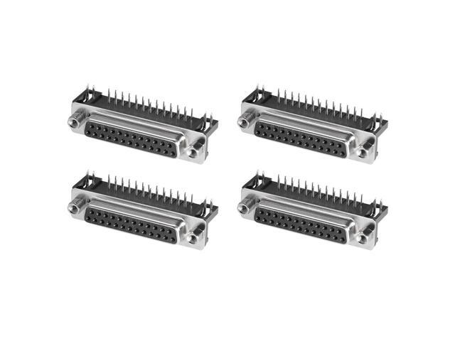 Click here for D-sub Connector Female Socket 25-pin 2-row Right A... prices