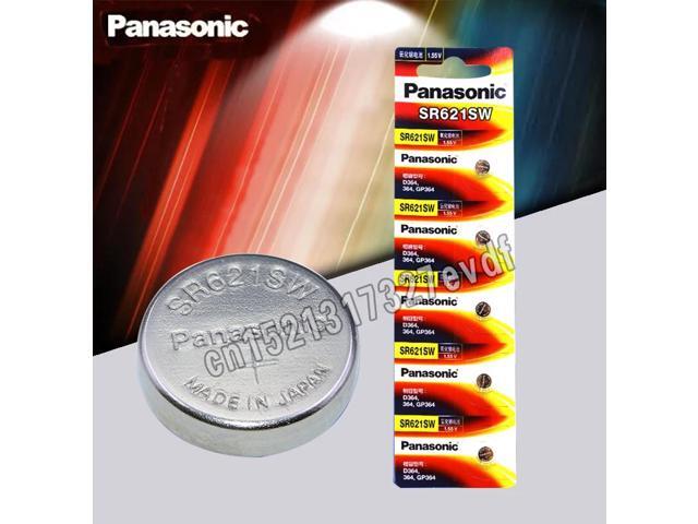 Click here for 5pcs SR621SW Silver Oxide for Watch 6.8mm*2.1mm AG... prices