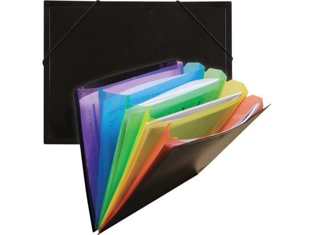 Click here for C-Line 59011 Rainbow Document Sorter/Case  5-Pocke... prices