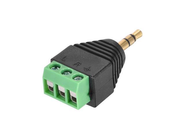 Click here for 3.5mm 3 Pole Male to AV 3 Screw Terminal Stereo Au... prices