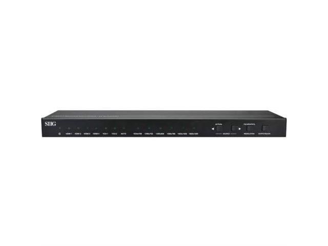 Click here for Siig Hdmi/Vga 6X1 Scaler Switcher prices