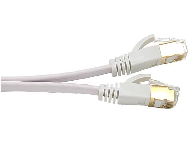 Click here for Micro Connectors 50 Feet Cat7 Shielded RJ45 Flat P... prices
