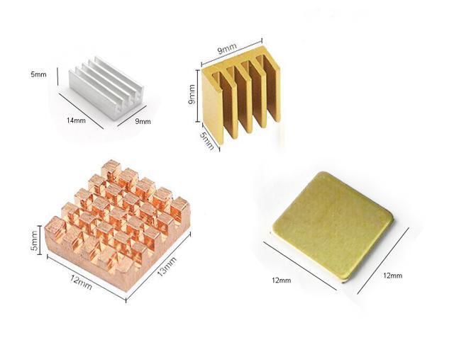 Click here for Micro Connectors Raspberry Pi Copper / Aluminum He... prices