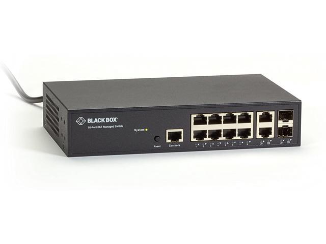 Click here for Black Box Gigabit Managed Ethernet Switch - 10-Por... prices