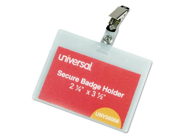 Click here for Universal 56006 Deluxe Clear Badge Holders W/Garme... prices