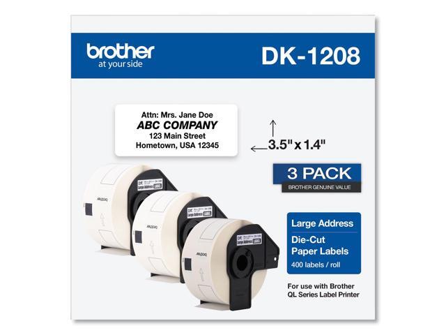 Click here for Die-Cut Address Labels 1.4 x 3.5 White 400/Roll 3... prices