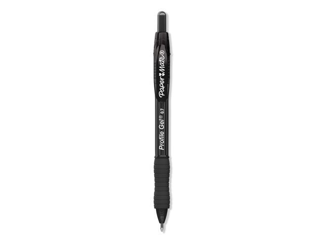 Click here for Paper Mate Retractable Gel Pen Medium 0.7 mm BLK I... prices