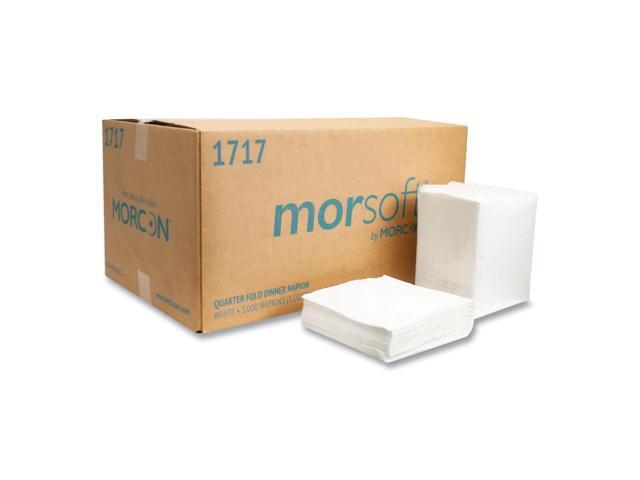 Click here for Morsoft Dinner Napkins 1-Ply 15 x 17 White 250/Pac... prices