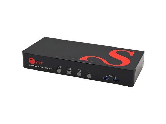 Click here for SIIG Full HD Quad-View 1080p HDMI KVM Switch Multi... prices