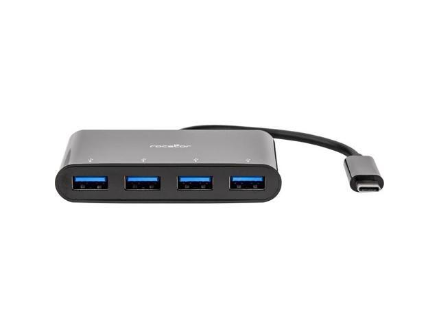 Click here for Rocstor Slim Portable 4 Port USB C Hub Y10A228B2 prices