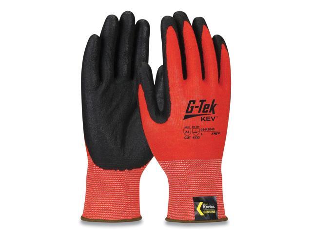 Click here for KEV Hi-Vis Seamless Knit Kevlar Gloves X-Large Red... prices