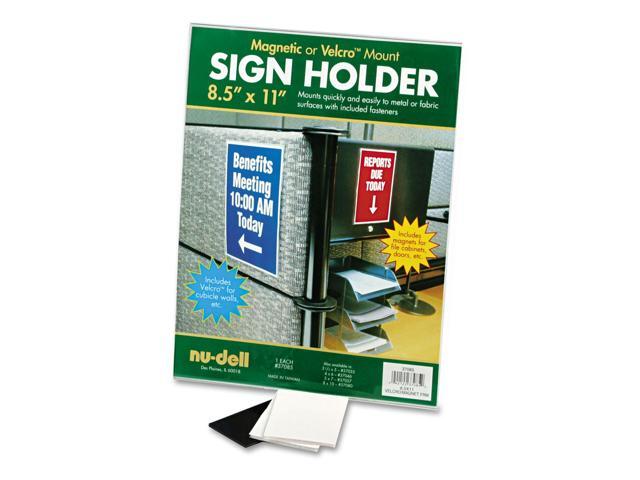 Click here for Acrylic Sign Holder 8.5 x 11 Clear 37085 prices