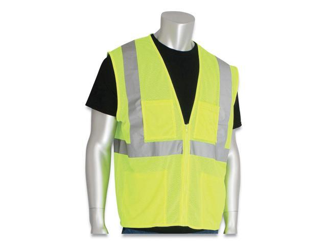 Click here for ANSI Class 2 Four Pocket Zipper Safety Vest Polyes... prices