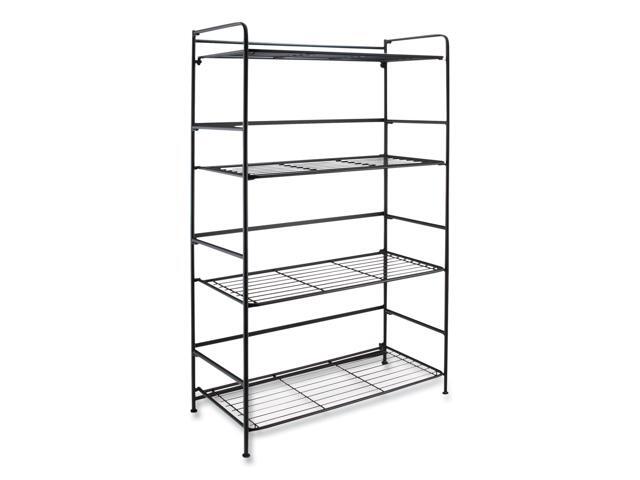 Click here for FLIPSHELF FOUR-SHELF UNIT  26.5 X 12 X 43  BLACK prices