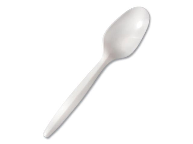 Click here for Mediumweight Polypropylene Cutlery Spoon White 100... prices