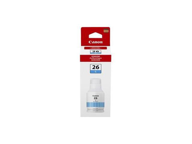 Click here for Canon GI-26 Pigment Cyan Ink Bottle 4421C001 prices