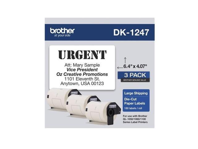 Click here for Brother Die-Cut Shipping Labels  4.07 x 6.4  White... prices