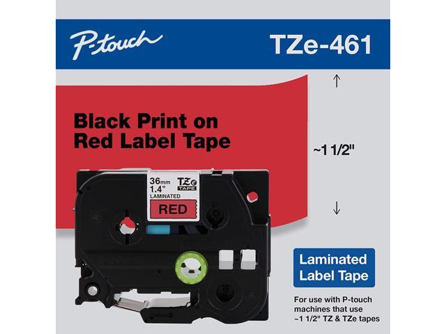 Click here for Brother P-touch TZE-461 Label Maker Tape 1.42W Bla... prices