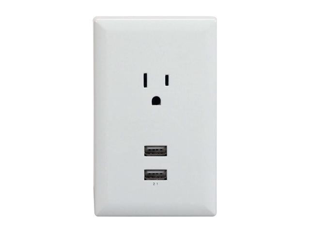 Click here for RCA Dual USB + Single Power Outlet Wall Adapter Pl... prices