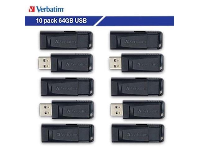 Click here for Verbatim 64GB Store n Go USB Flash Drive 10pk Blac... prices