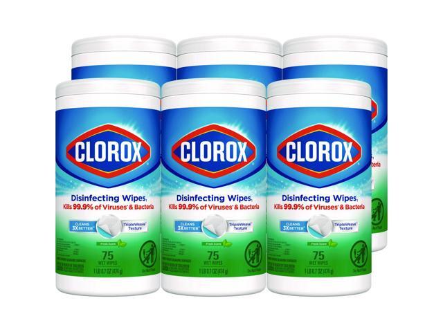 Click here for Clorox Disinfecting Wipes  7 x 8  Fresh Scent  75/... prices