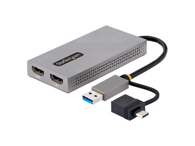 Click here for StarTech. com USB to Dual HDMI Adapter  USB A/C to... prices