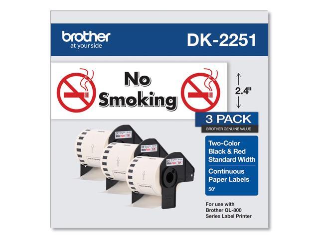 Click here for Brother Continuous Paper Label Tape  2.44 x 100ft... prices