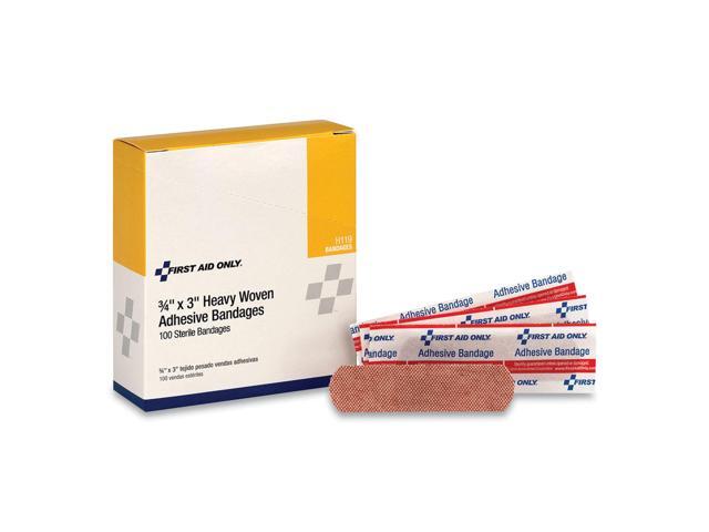 Click here for Heavy Woven Adhesive Bandages Strip 0.75 x 3 100/B... prices